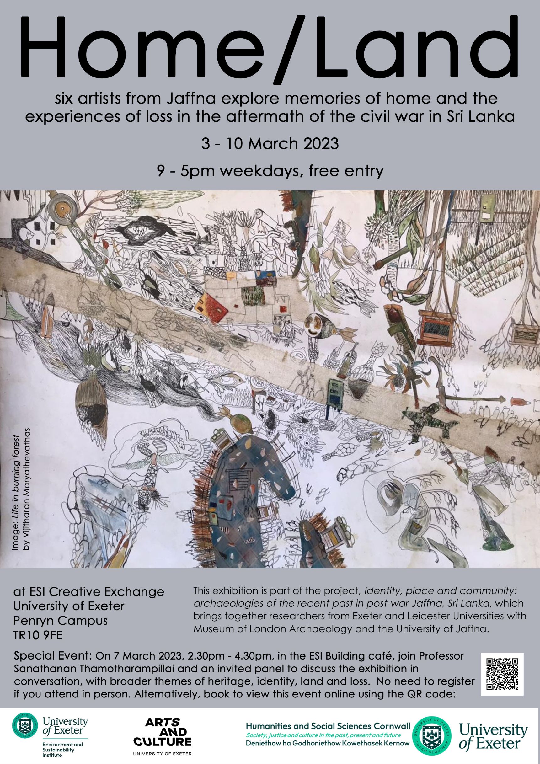 Home/Land, An Exhibition at ESI Creative Exchange, University of Exeter ...